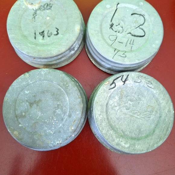 ball | Kitchen | Vintage Galvanized Ball Jar Lids | Poshmark